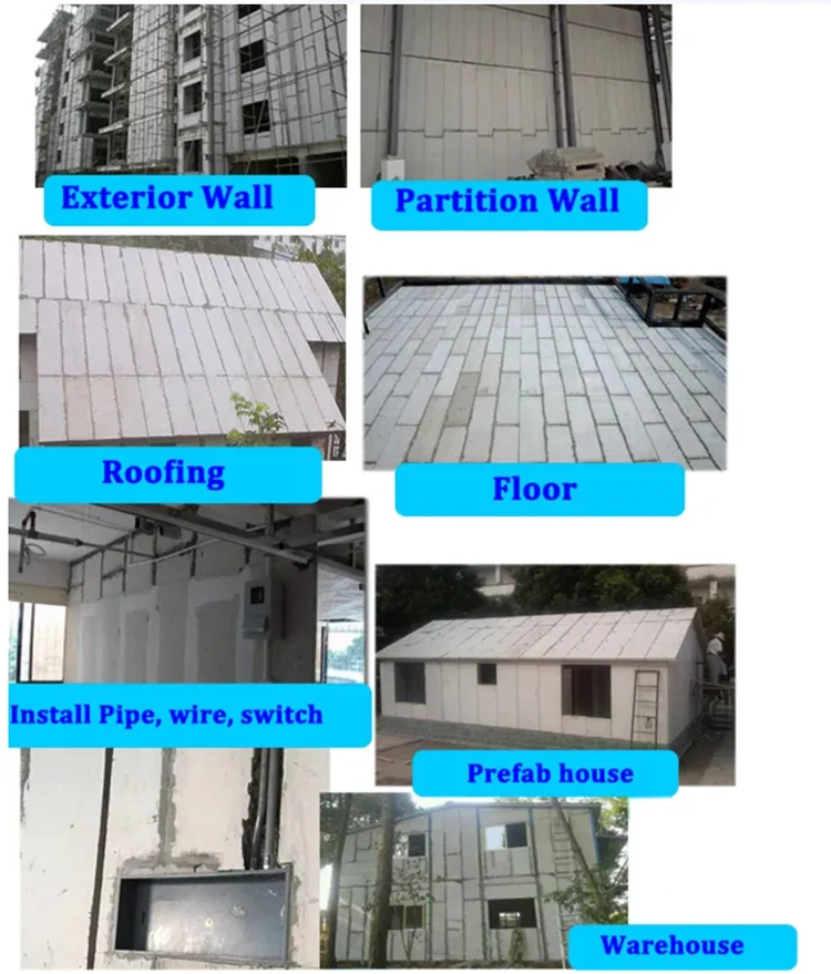 Automatic Lightweight Precast Concrete Wall Panels Line Components ...