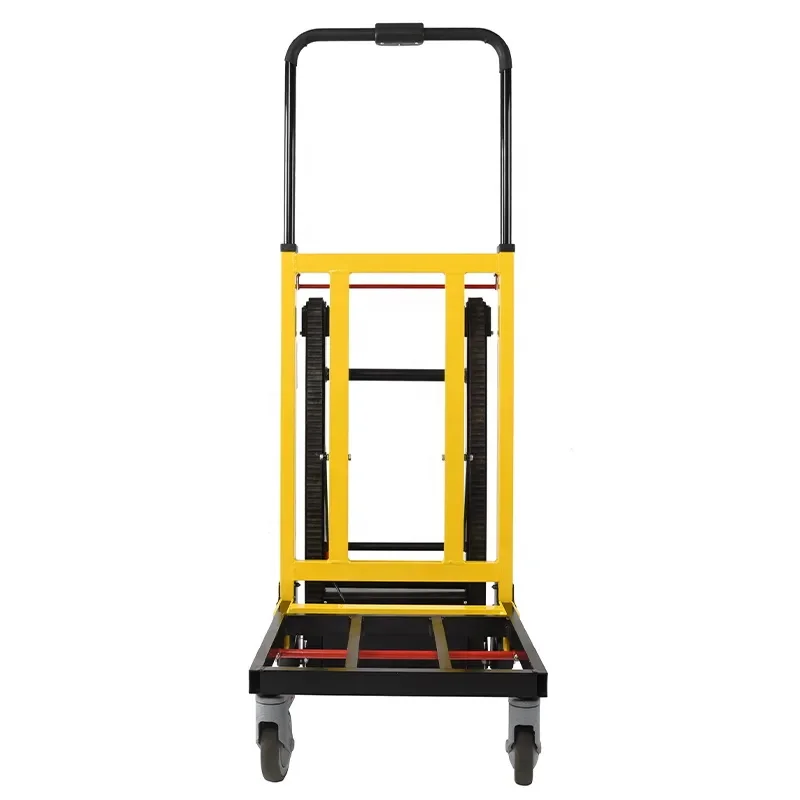 Trolley Dolly Stair Climber - Portable 4 Wheels Hand Cart