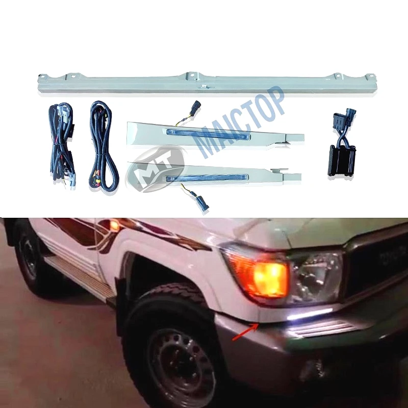 Maictop Car DRL Light Signal Light LED Daytime Running Light For Land ...