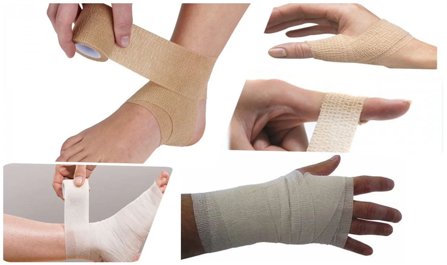 Medical Wrap Gauze Bandage Cotton Tubular Bandage Tube Bandage - Buy ...