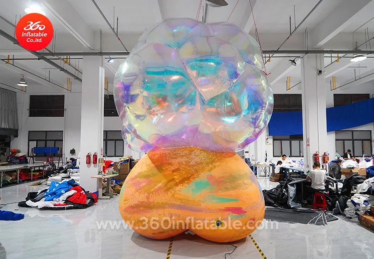 Custom Big Pvc Colourful Cartoon Mascot Inflatables Inflatable With ...