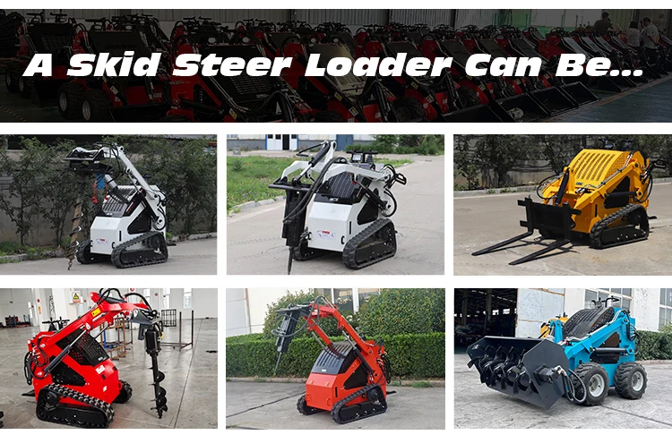 Hengtop Skid Steer Loader - High Efficiency & Customizable