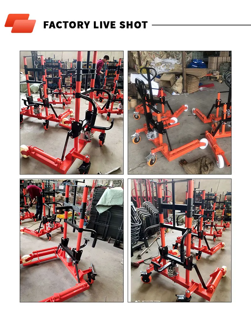 Tyre Forklift Puller Hydraulic Handler Truck Wheel Dolly With Wheel ...