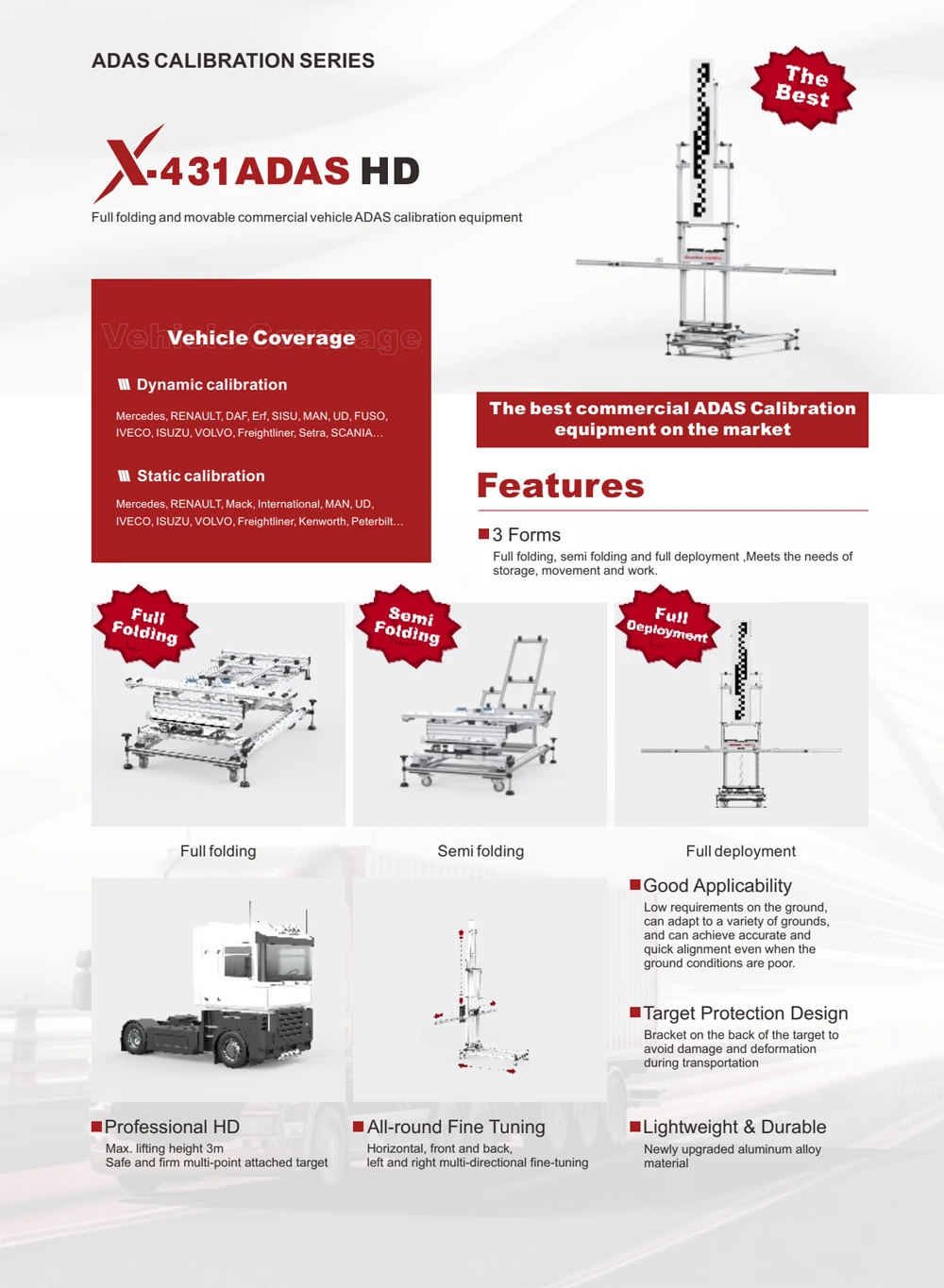 Launch/smartsafe X431 ADAS HD - Precision Calibration Tools