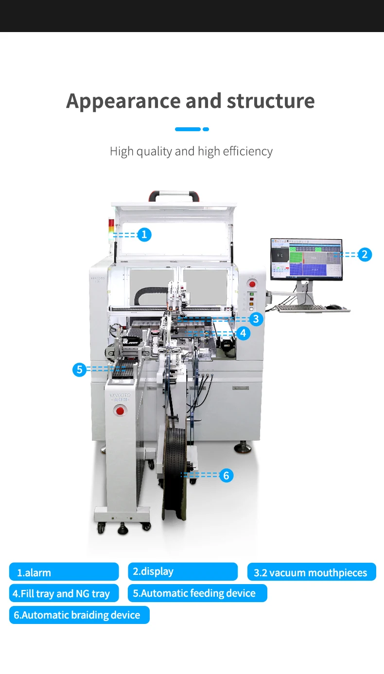 Automatic High Quality 8 Programming Stations Ic Programming Machine ...