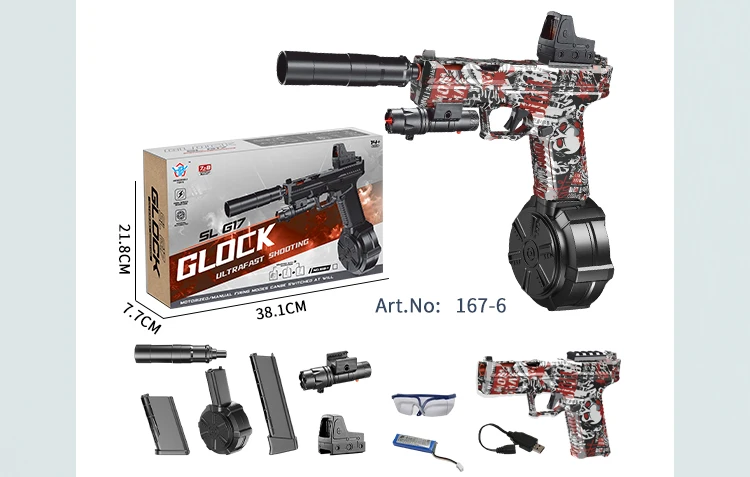 Hot Selling Toy Gun Pis Tol With Gel Bullet Toy Gun Outdoor Indoor ...