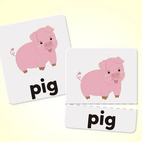 Wooden Reading Blocks Short Vowel Rods Spelling Games Flash Cards ...