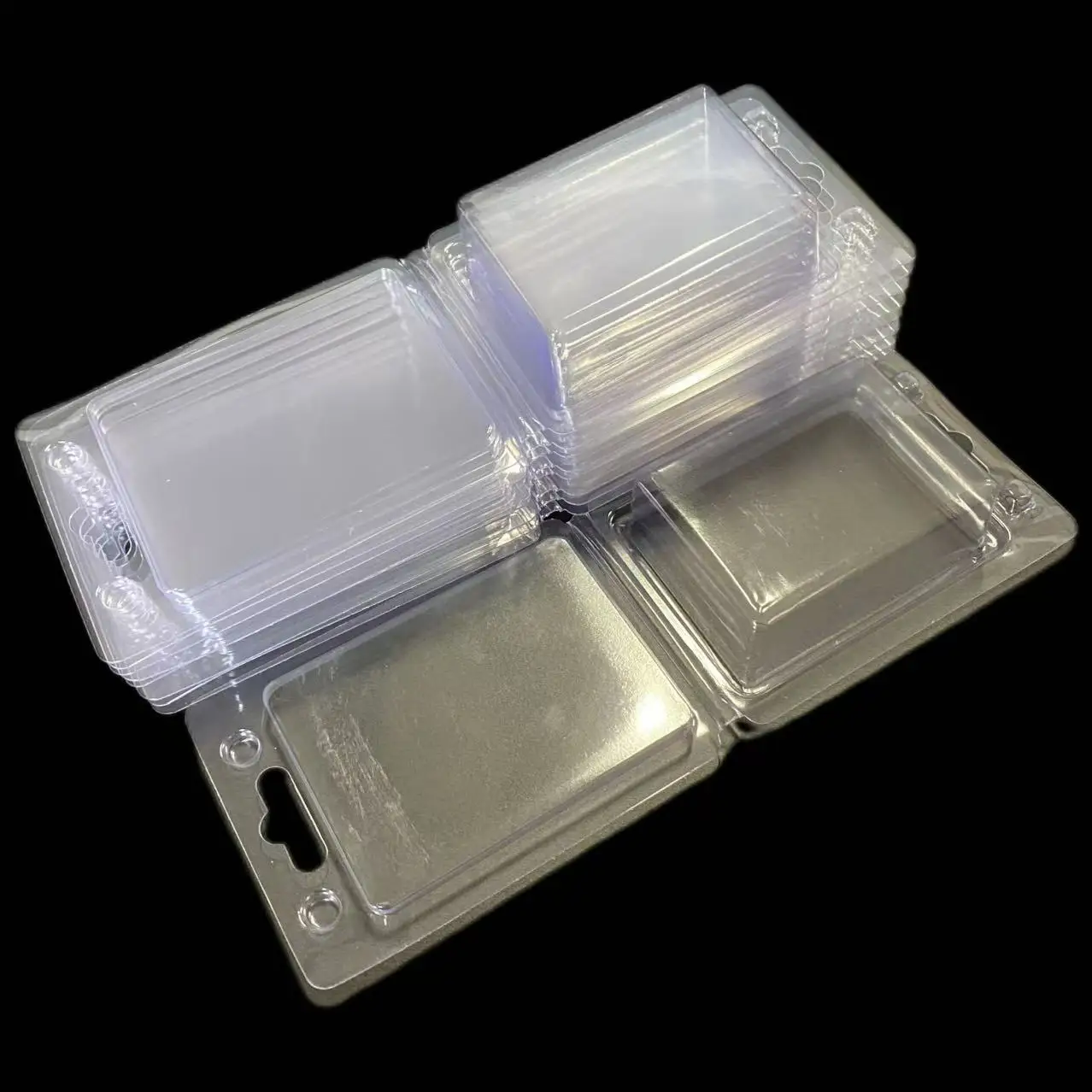Mini MOQ Clear PVC Transparent Clamshell Blister Packaging
