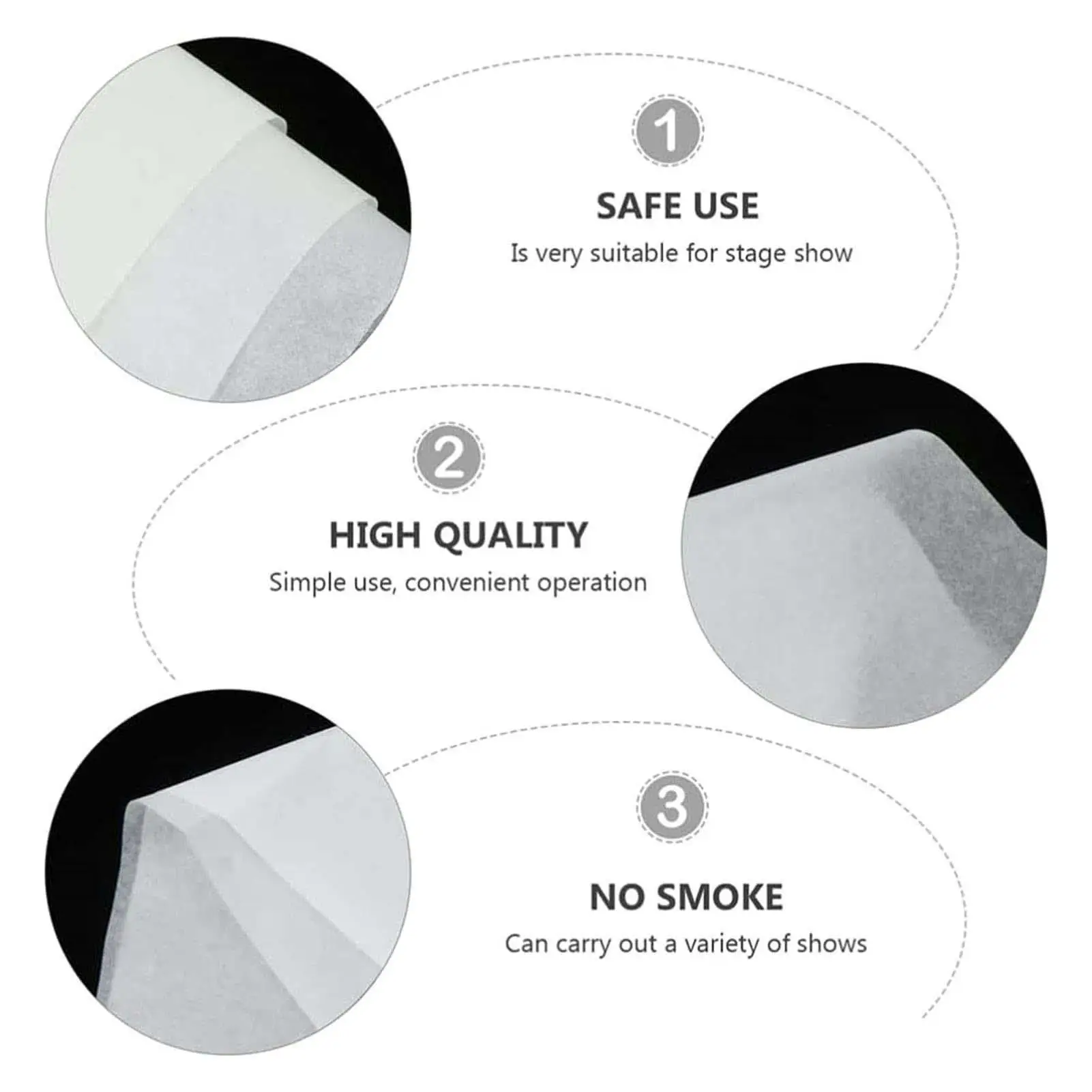 Wholesale Street Magic High Quality White Flash Paper