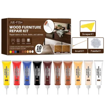 Jue-fish Wood Repair Paste Multi Color Furniture Repair Kit Waterproof ...