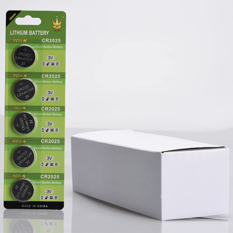 Crown Y Cr2025 3v 150mah Lithium Coin Battery Factory Price 2025 Cell ...