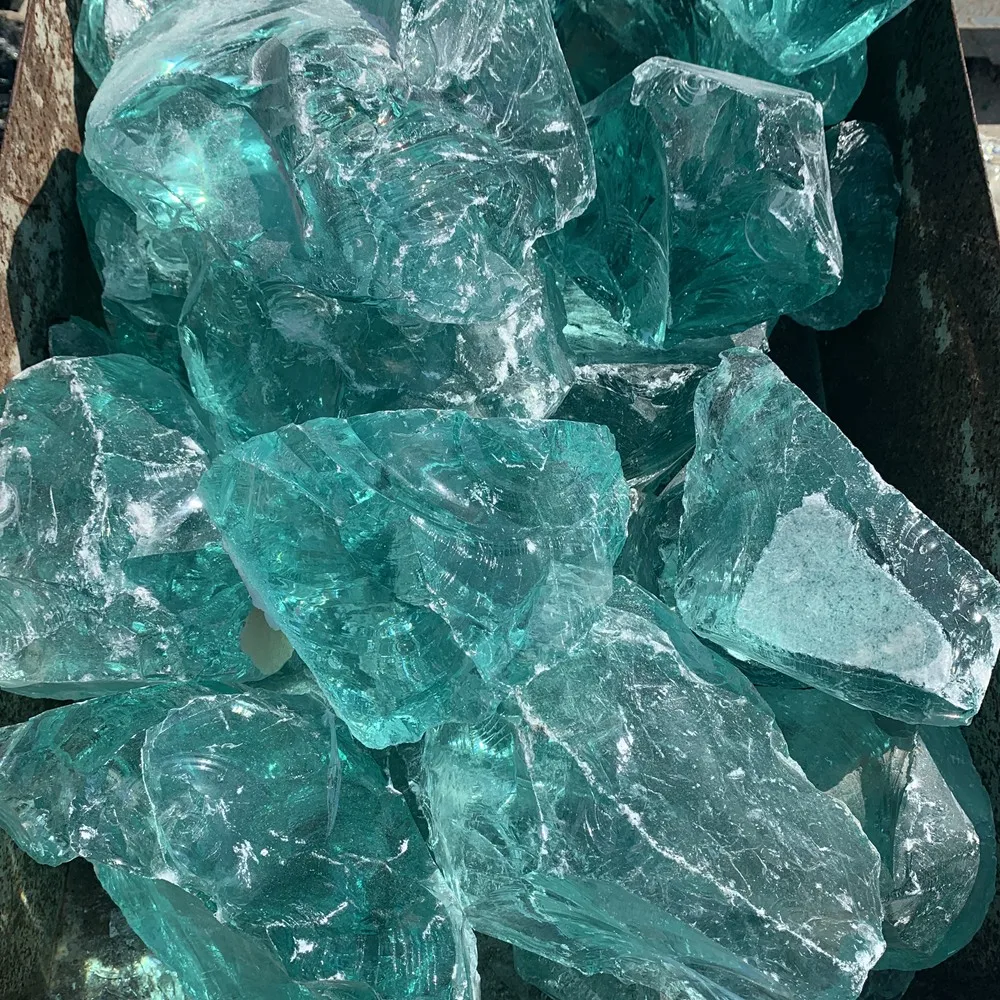 10-30cm Beautiful Garden Landscaping Large Glass Chunks| Alibaba.com