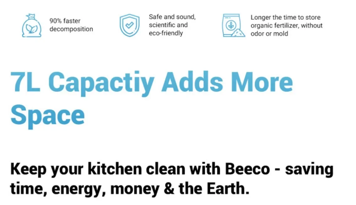 Beeco Food Waste Composter - Efficient Recycling Solutions