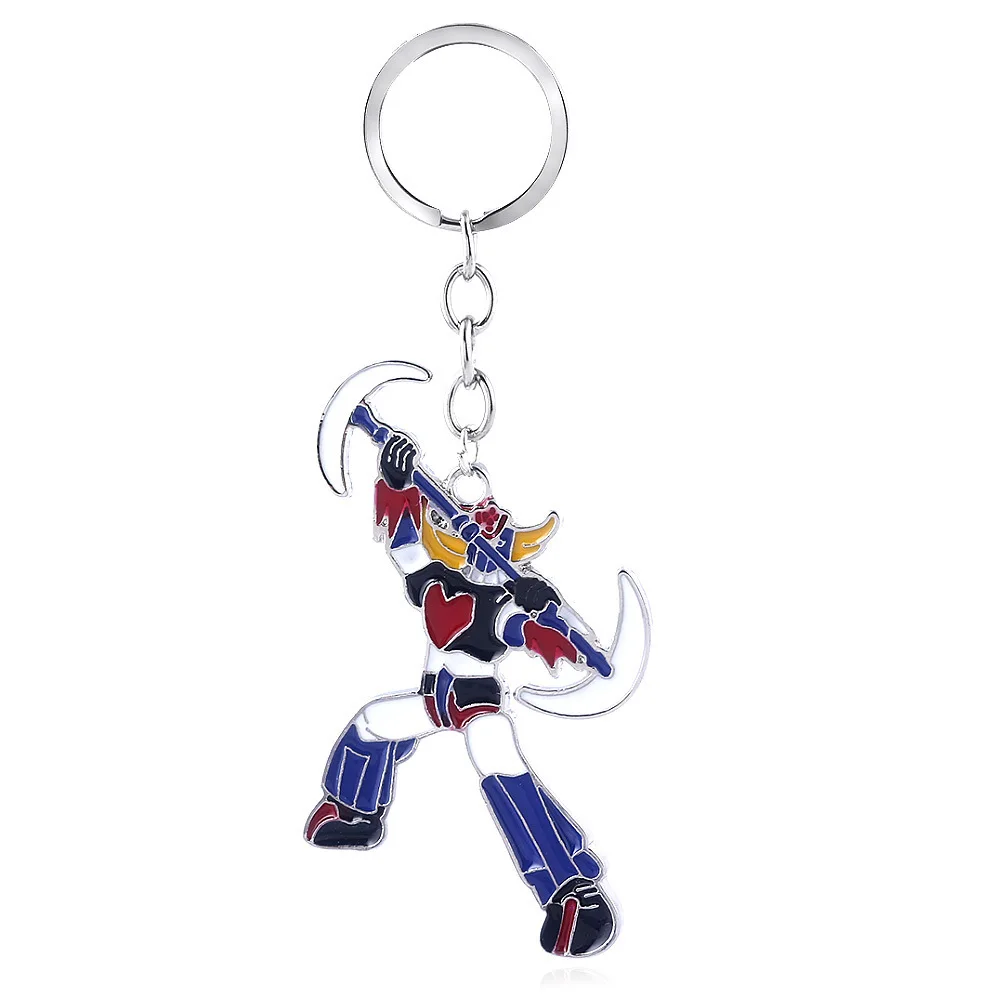 Mazinger Z Ufo Grendizer Robot Keyring Anime Charm Pendant Necklace ...