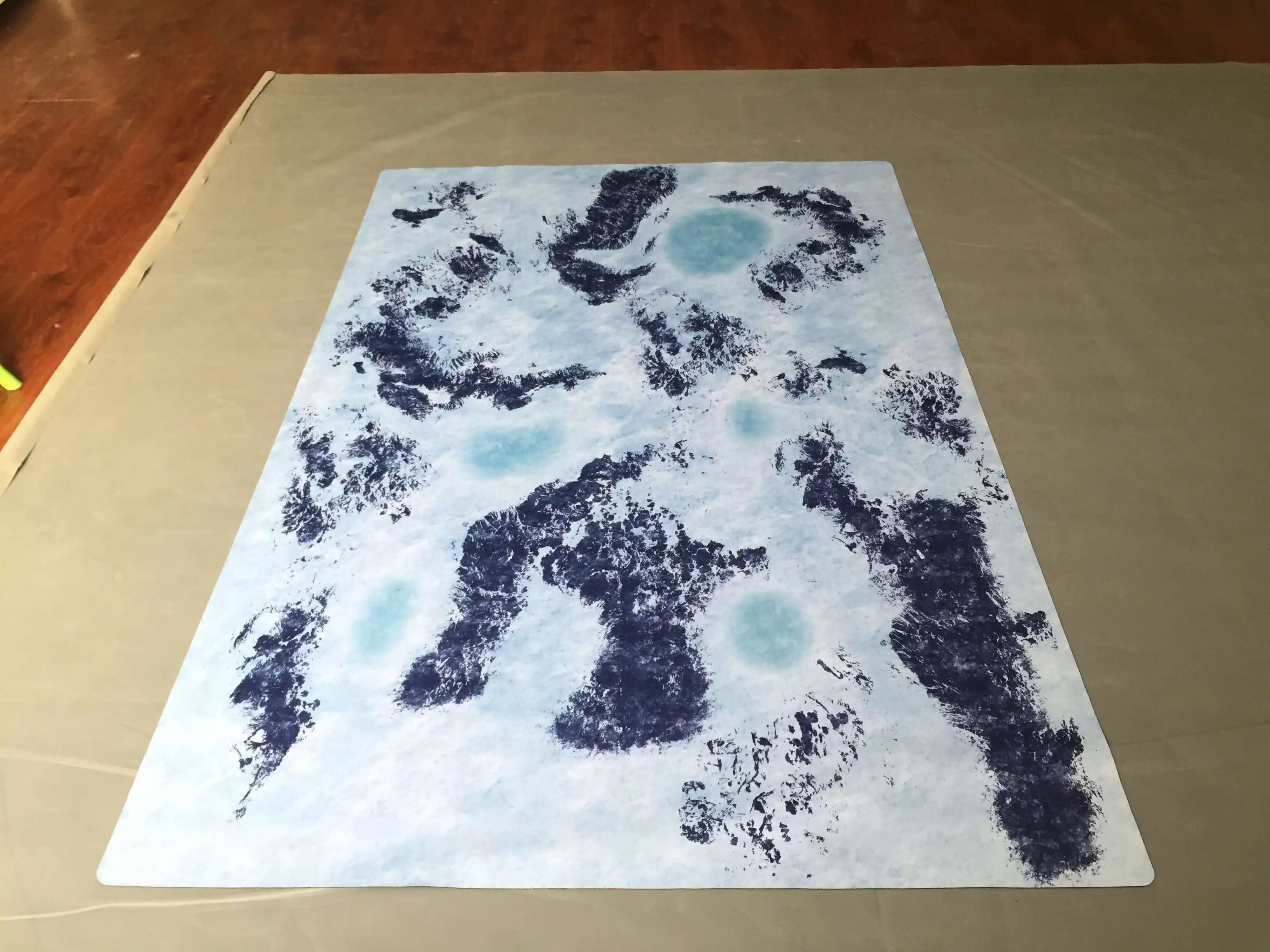 4x4 4x6 Wargame Battle Mats - Durable, Waterproof & Full Color