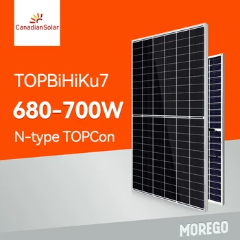 Canadian Solar Topcon 680w 690w 700 Watt 705w Topbihiku7 N-type ...