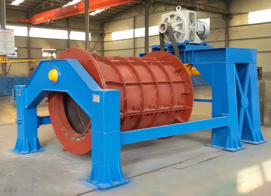 RCC Precast Roller Suspension Cement Concrete Pipe Machine