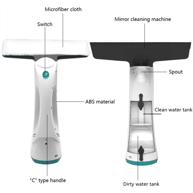 Window Cleaning Robot Vacuum Cleaner - Efficient & Portable