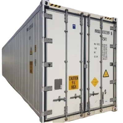 40ft Reefer Container In -40centi Degree For Intermodal Transportation ...