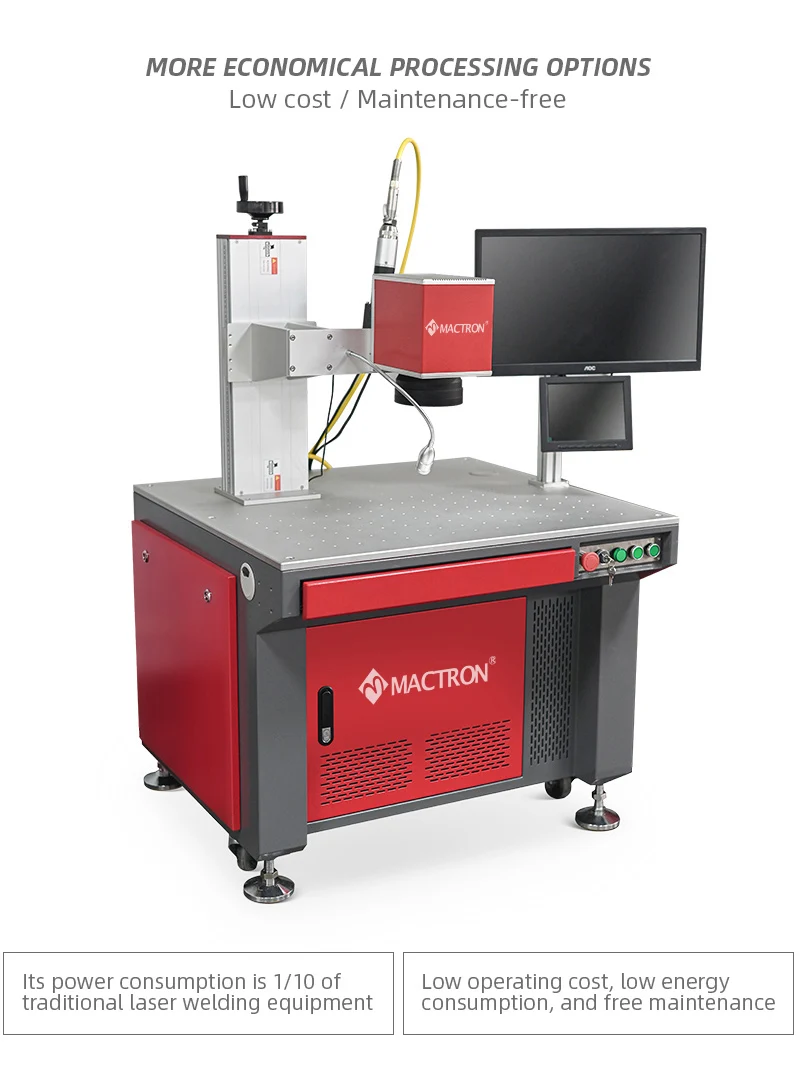Mactron Laser 50W-600W Precision Welding and Cutting Machines
