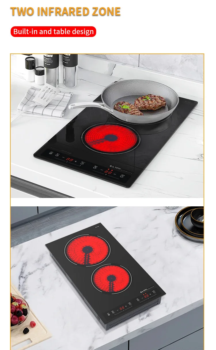China High Quality Built-in Infrared Ceramic Cooktop - Buy Built-in ...