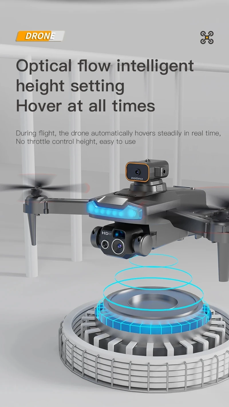 2024 P15 Mini Drone - Foldable Quadcopter with 8K Camera
