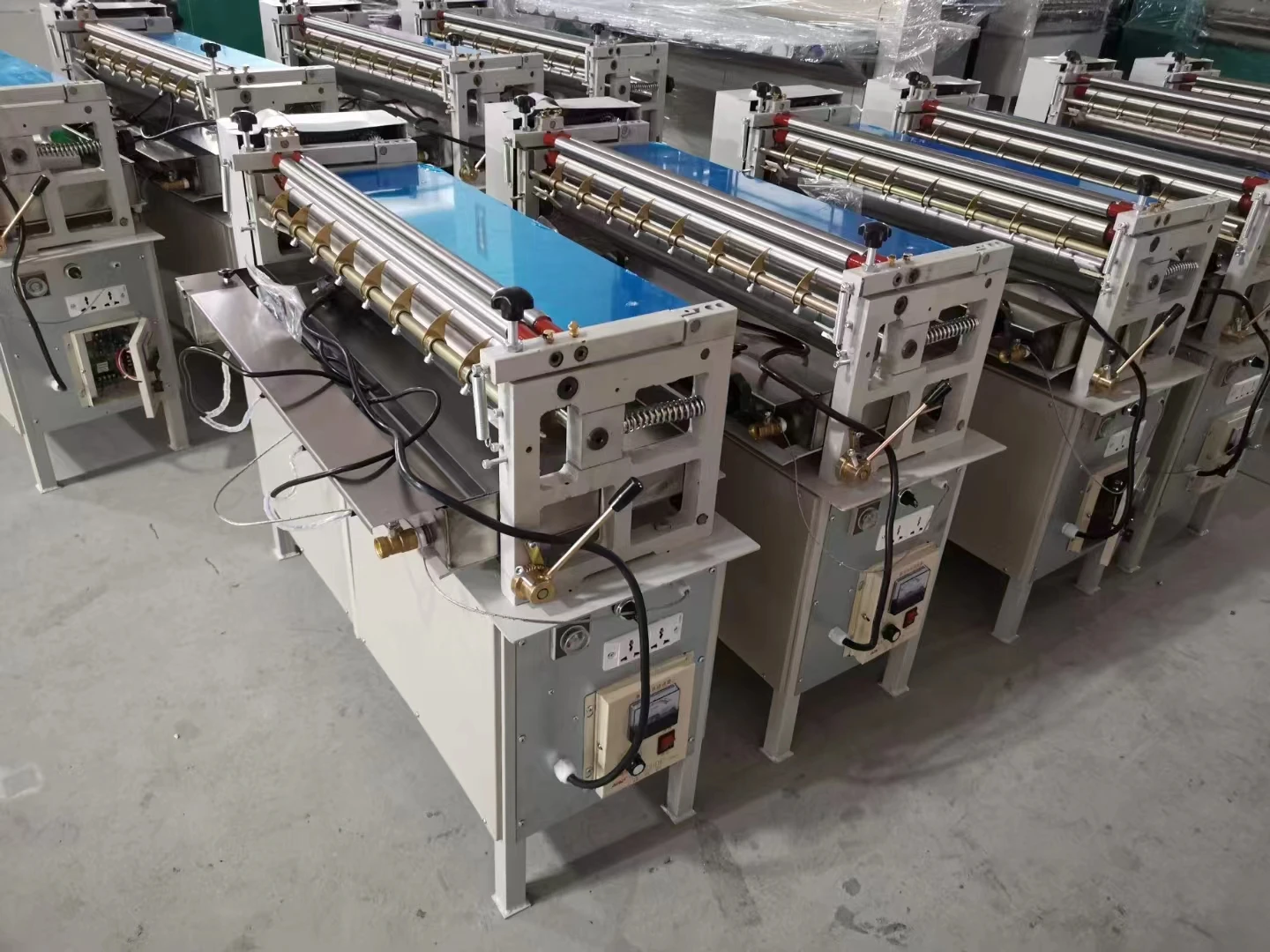 Semi-automatic Electric Rubber Roller Paper Processing Machine Paper ...