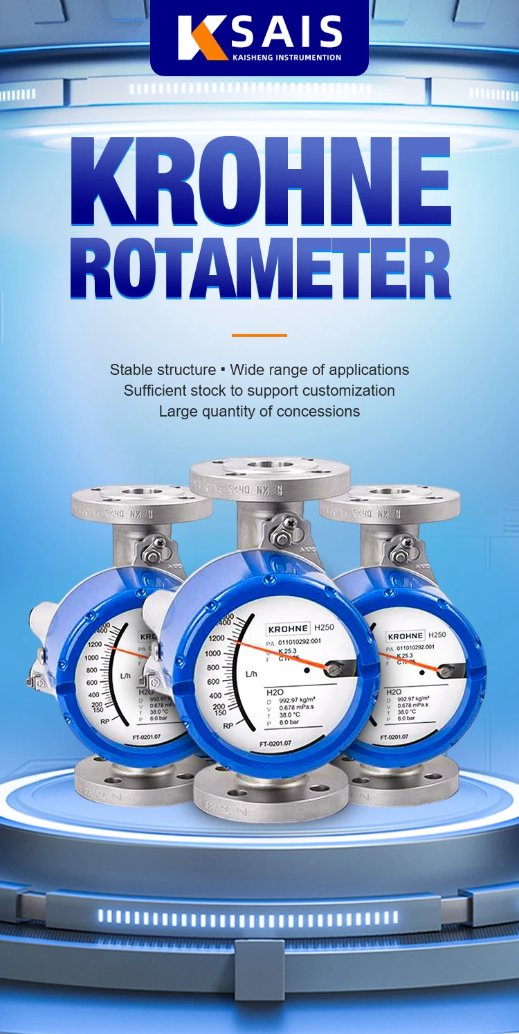 Krohne H250/rr/m40/esk/ex Manufacturer High Temperature Oil Rotameter ...