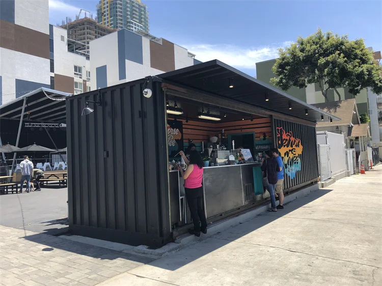 Cafe Container 20ft Shipping Container Bar Portable Coffee Commerical ...