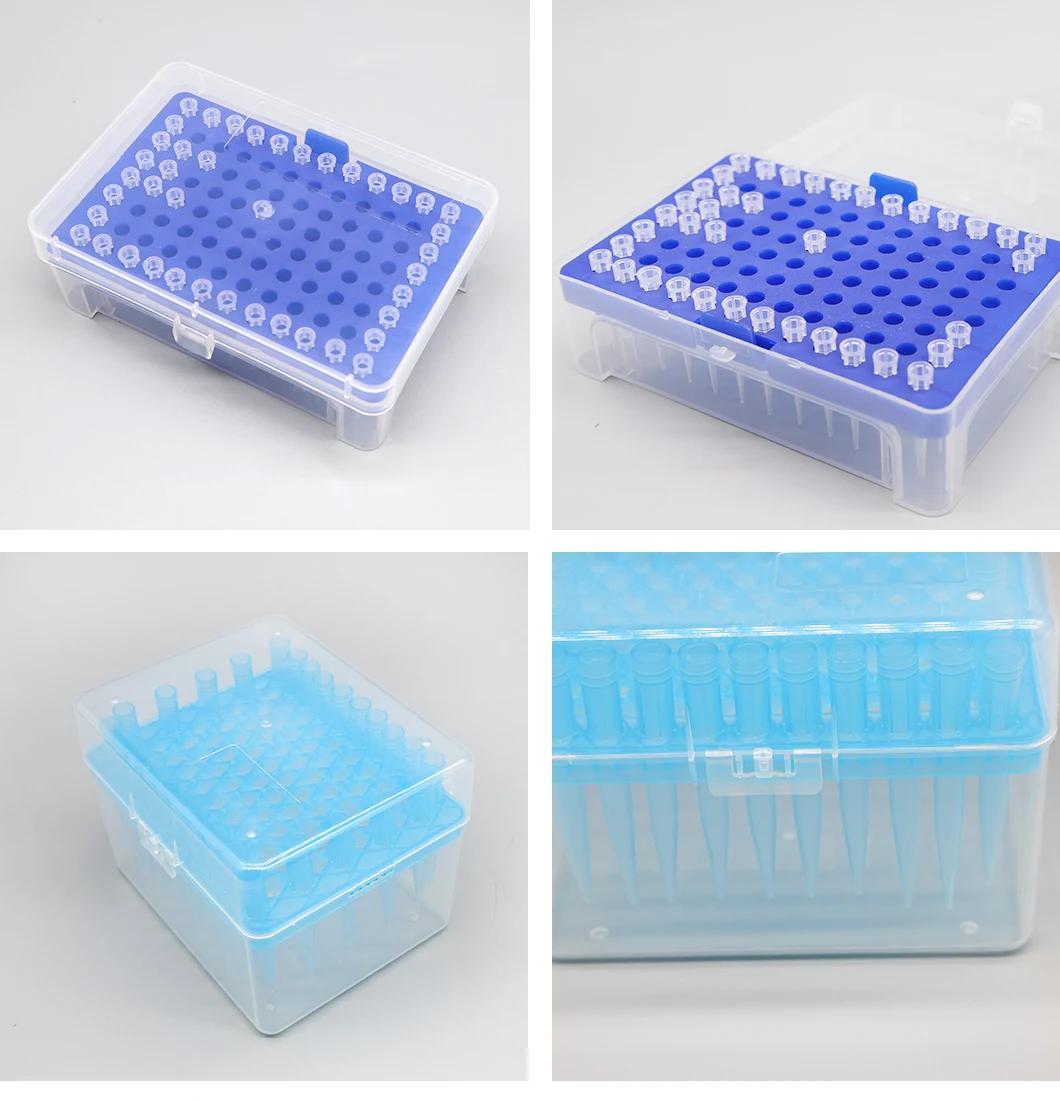 Laboratory Pp Filter Tips Box Normal Eppendorf Long Type Micro Pipette ...