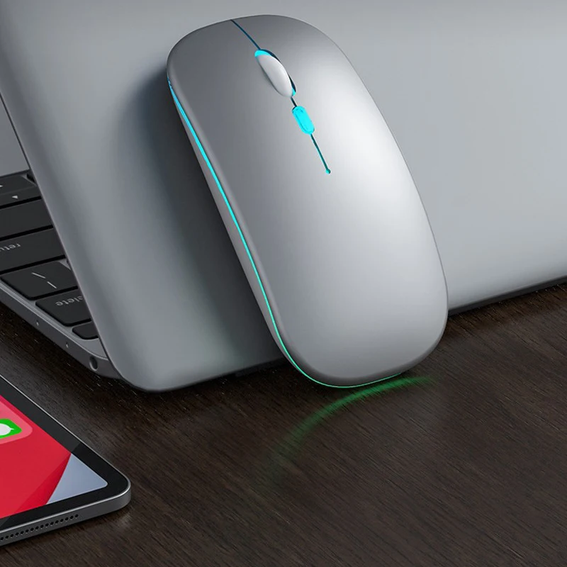 Oem Wireless Ergonomic Mouse Computer Recargable Light Rgb Gaming Mouse ...