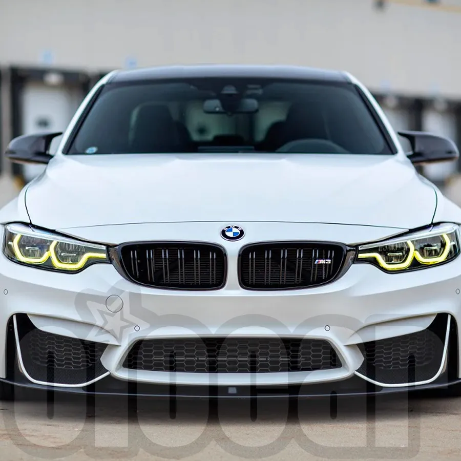 oiomotors DRL LED Boards Daytime Running Lights Lemon Yellow for BMW F80 LCI M3 F82 LCI M4 ...