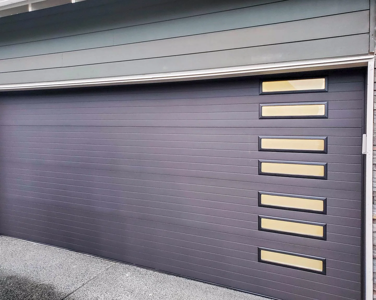 Modern Villa Exterior Insulated Automatic Remote Control Aluminum ...