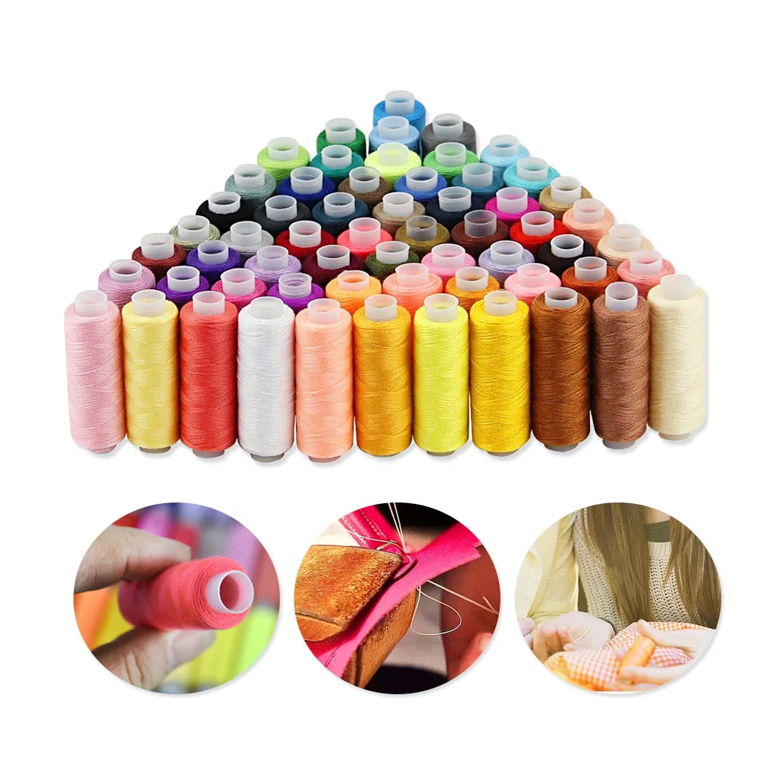 Thread Sewing Thread Box Set For Sewing Machine Hand Quilting Stitching ...