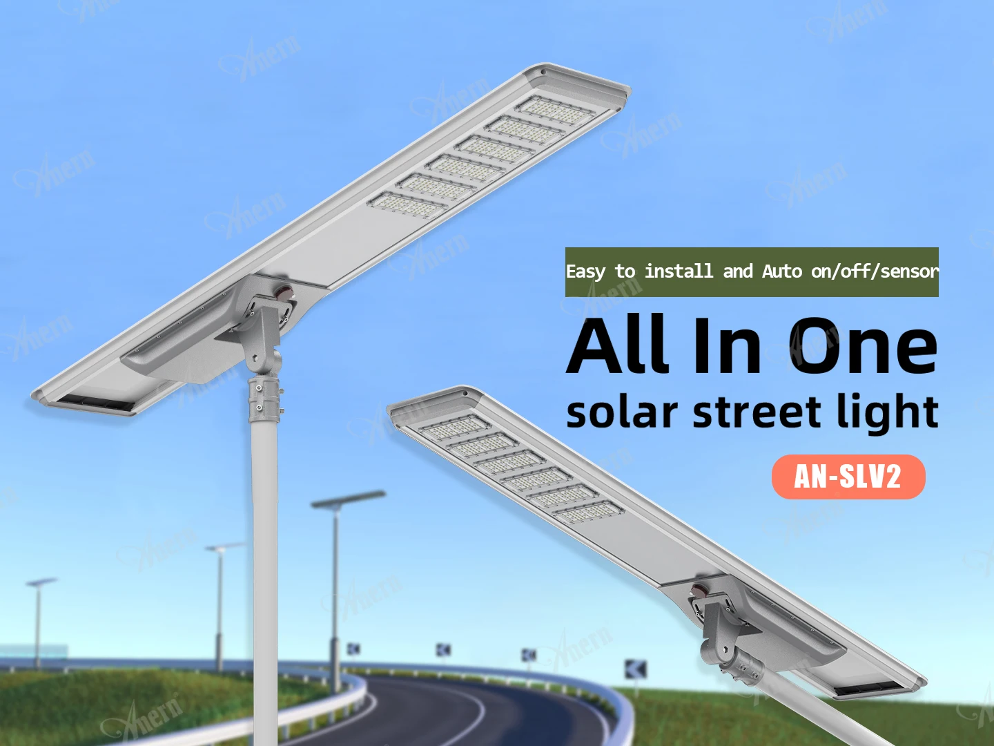 Anern Solar Street Lights - Efficient Lighting Solutions