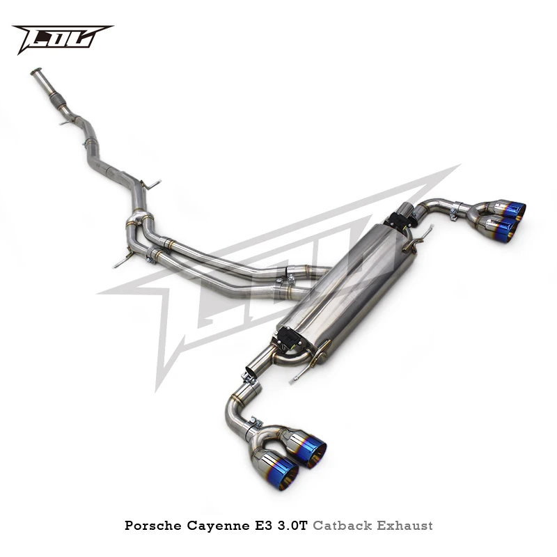 Coc Full Set Catback Exhaust Valvetronic Muffler System Downpipe For ...