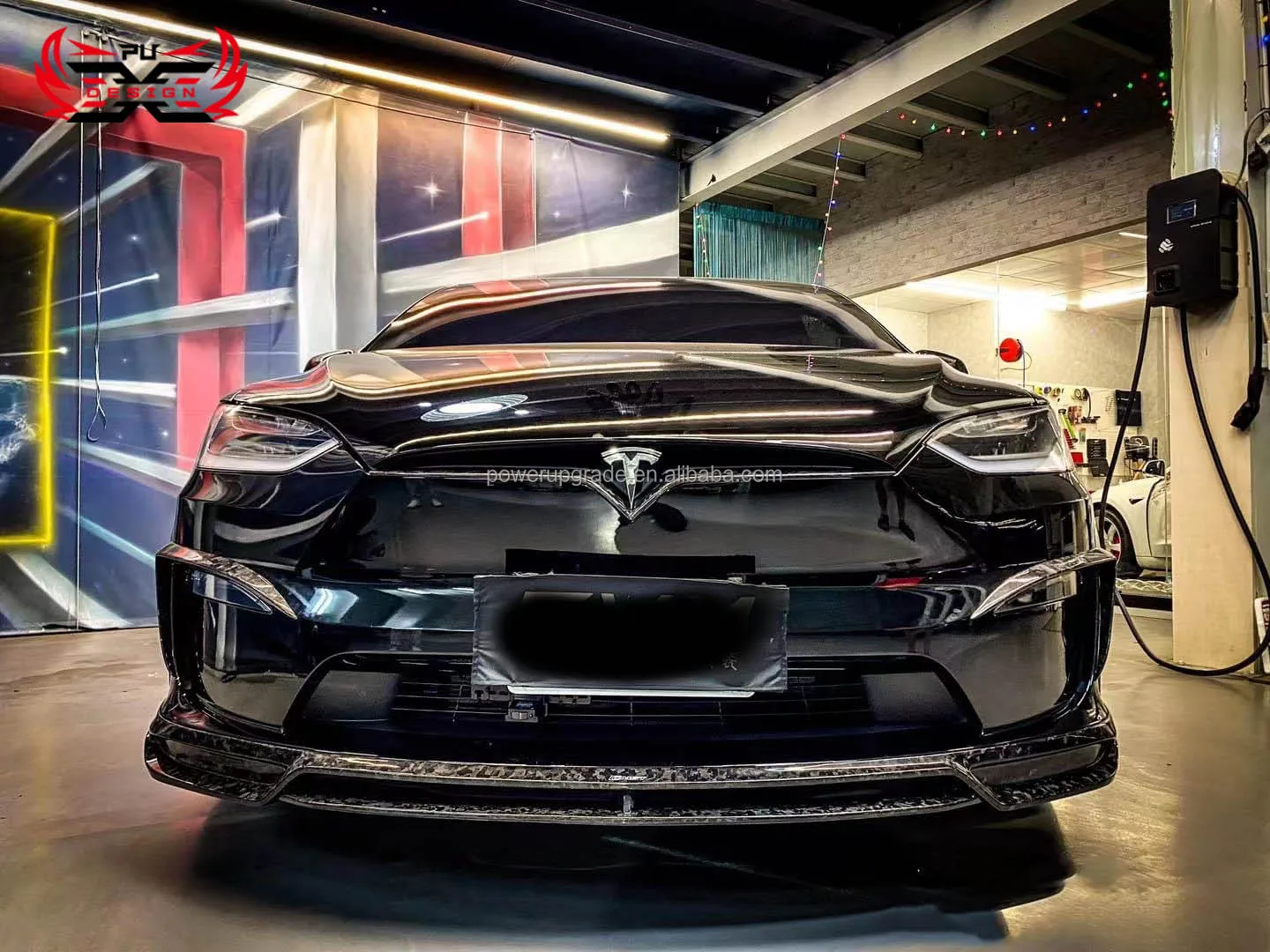 Perfect Fit Forged Carbon Front Lip Side Skirts Rear Diffuser Spoiler ...