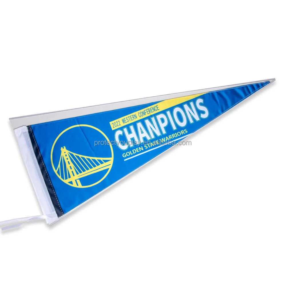 12x30 Sport Felt Banner Hanging Triangle Flag Bunting Pennant Topload ...