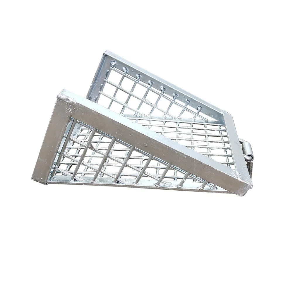 Galvanized Road Trench Drain Trash Rack Steel Cover Grates For Blowdown ...