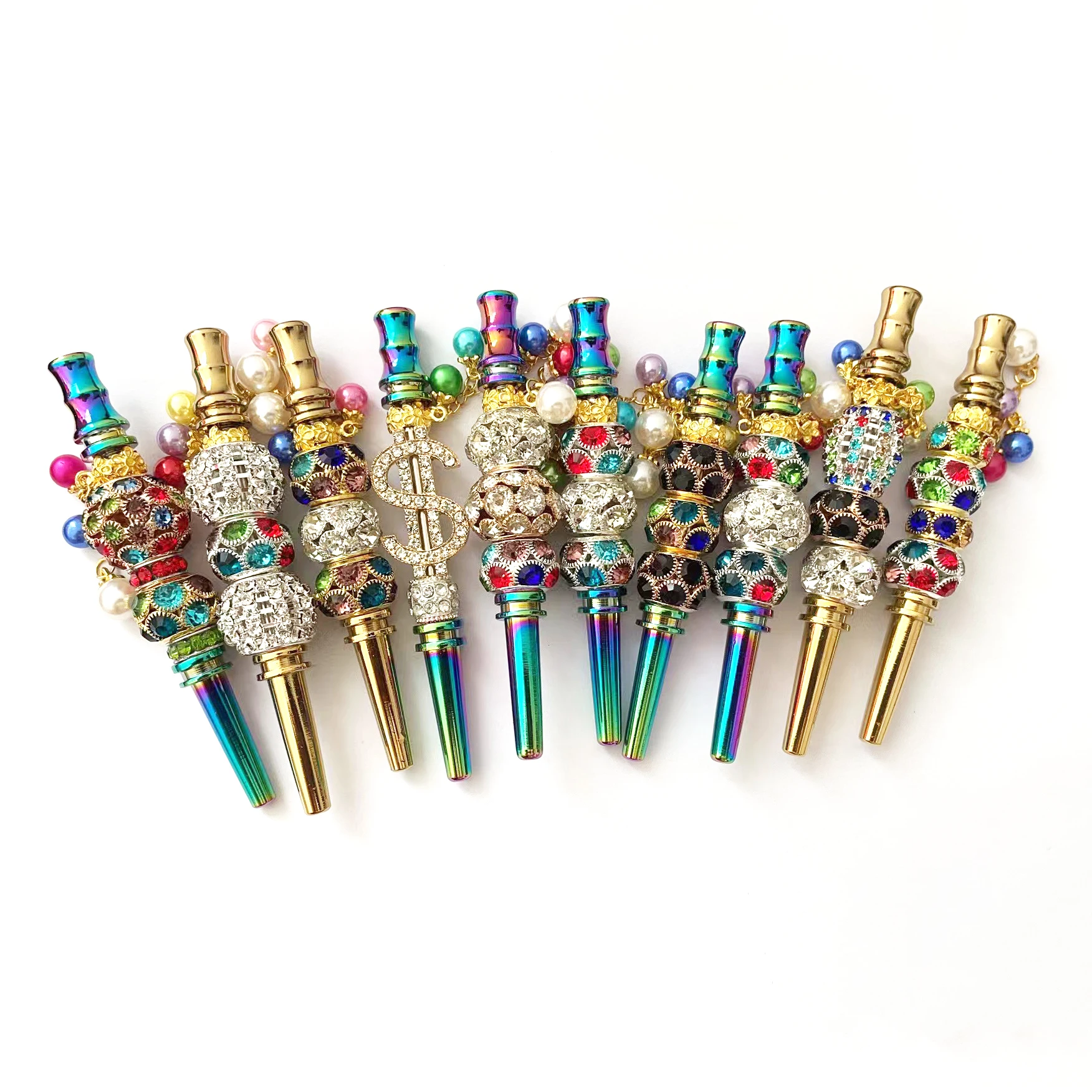 Shisha Hookah Mouth Tips Diamond Animal Rainbow Shisha Mouthpiece ...