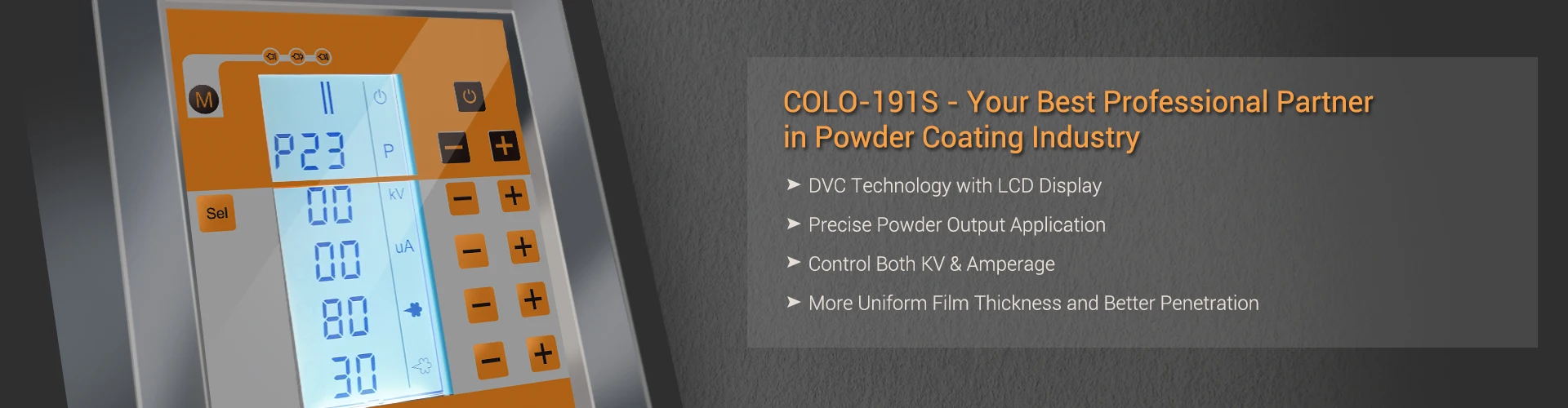 HICOLO Fast Color Change Electrostatic Powder Coating Spray Gun Machine ...