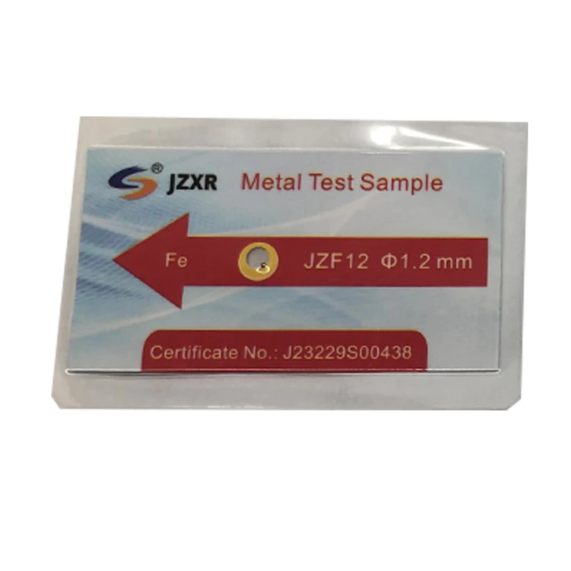 Industry Metal Detector Test Card - SUS Non-Ferrous Metal Test Pieces ...