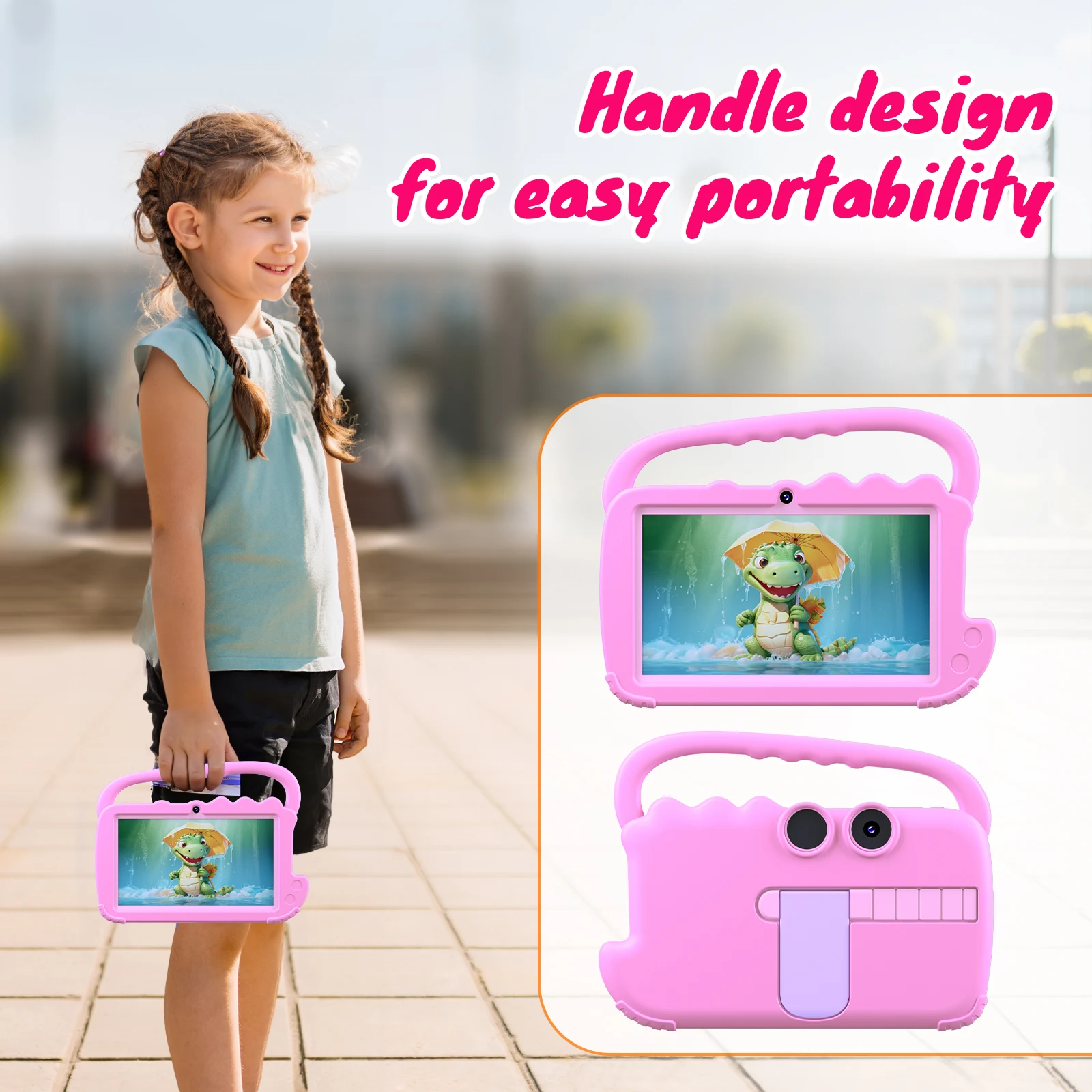 Peicheng 7 Inch 4gb 32gb Animal Design Educational Learning Tab ...