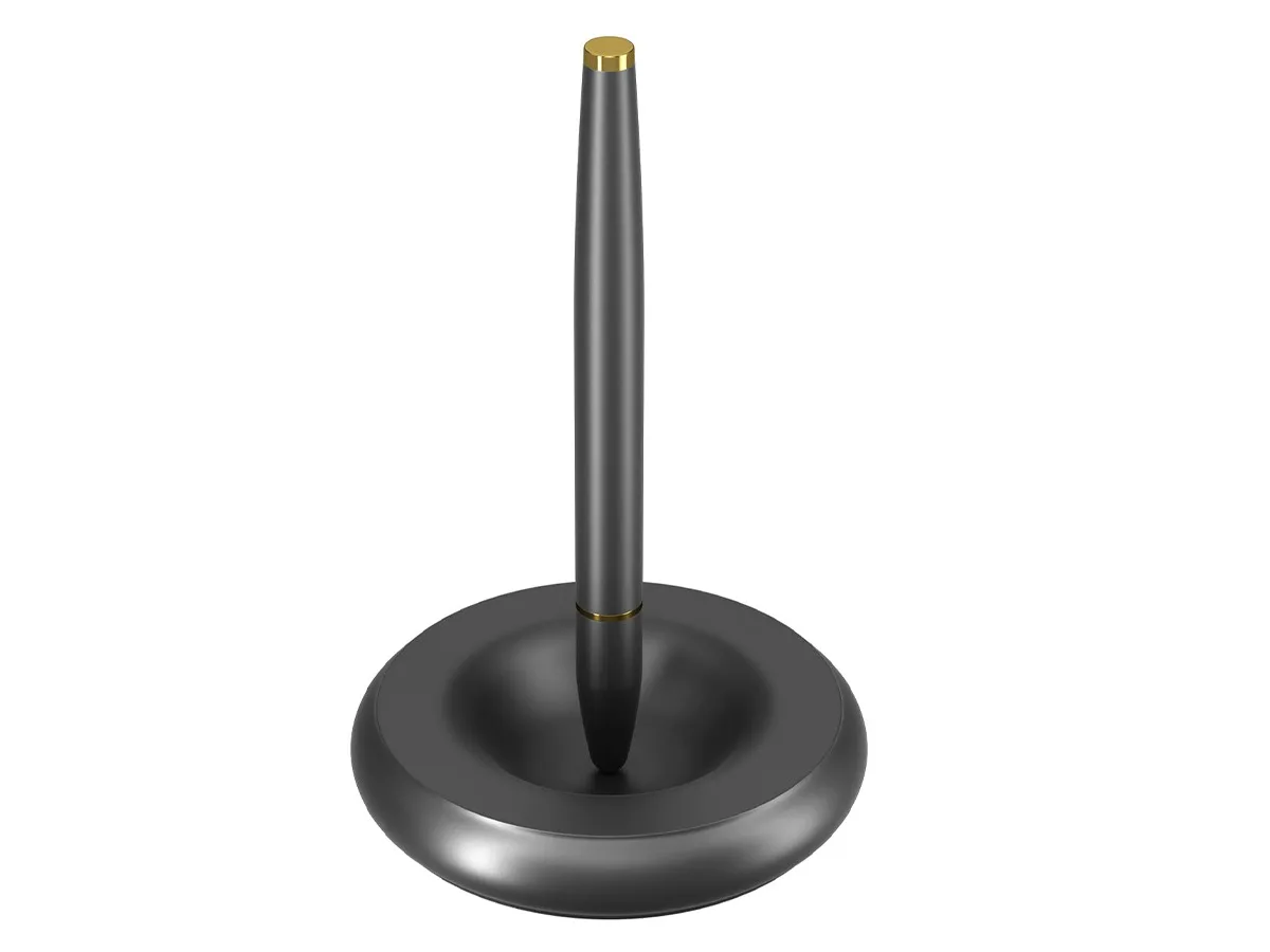 Luxury Magnetic Levitation Pen Stand With Magnetic Base Case Office ...