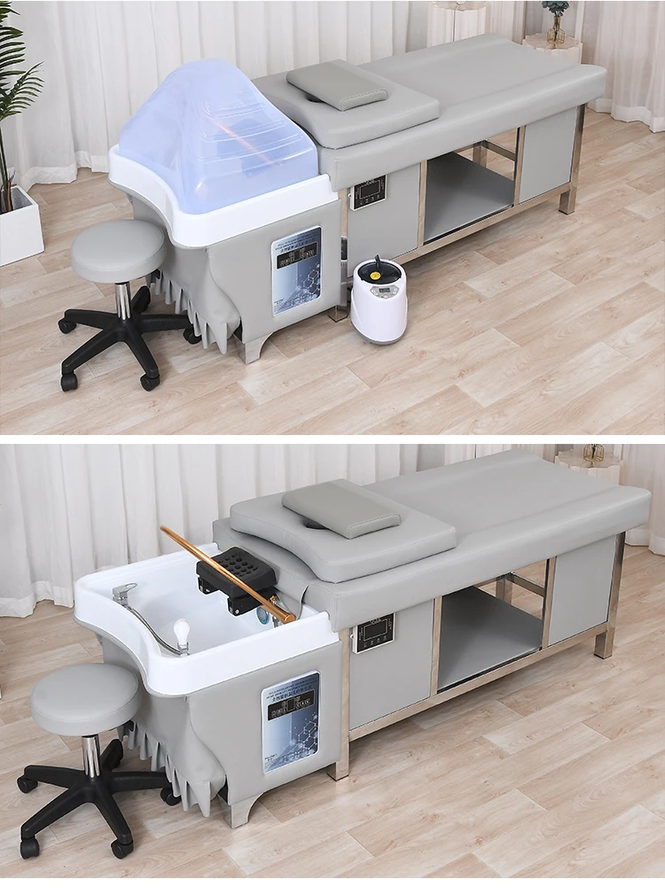 Salon Head Spa Bed - Hair Washing & Facial Massage Table