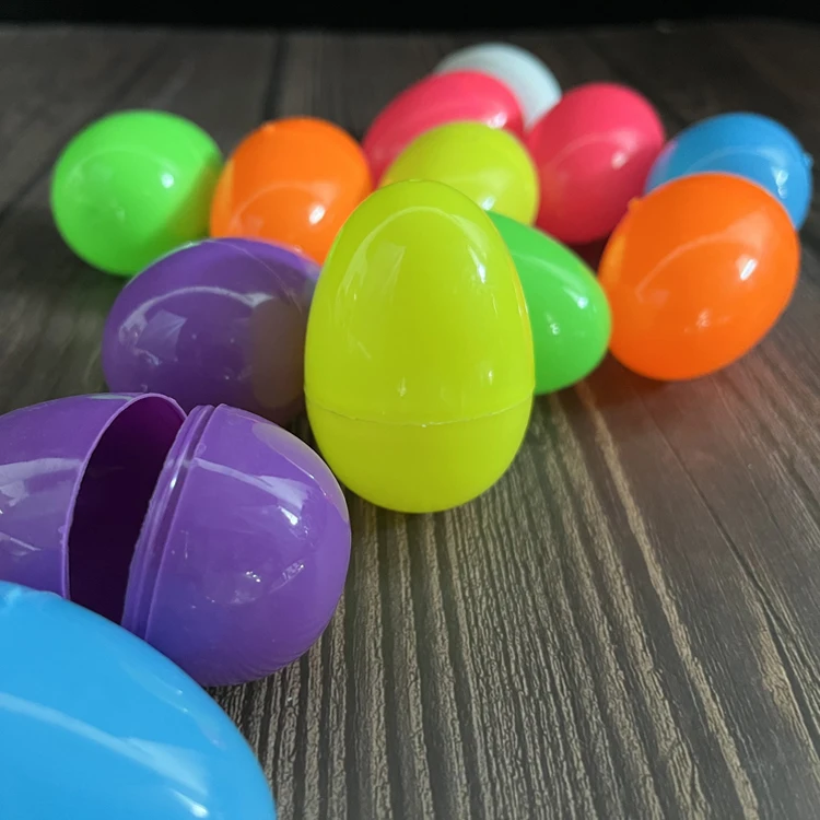 Openable Plastic Easter Eggs - Perfect for DIY Decorations