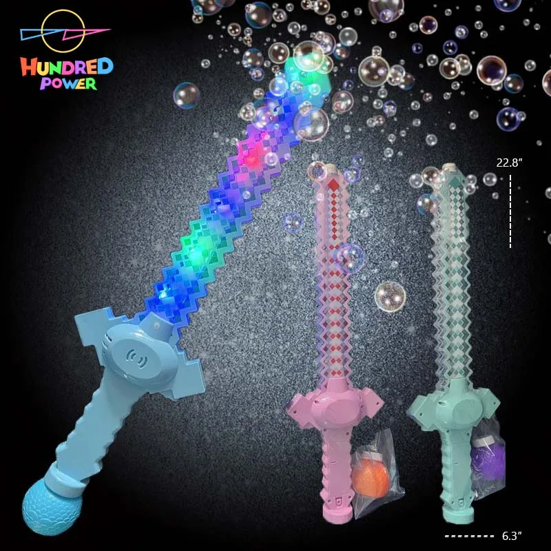 Pixel Bubble Sword - Unique Light up Toy for Kids