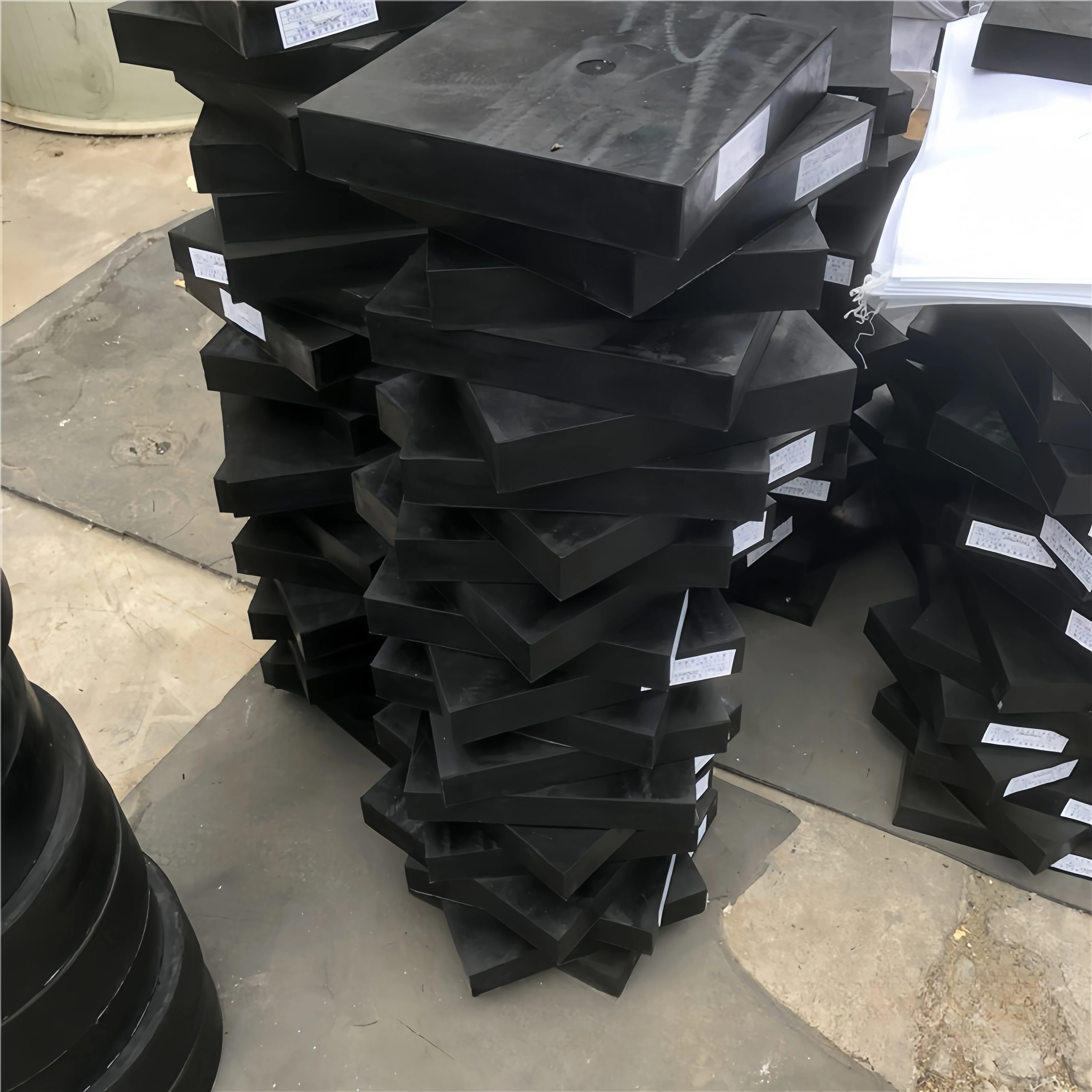 Custom Rubber Parts - Shock Absorption for Concrete Bridges
