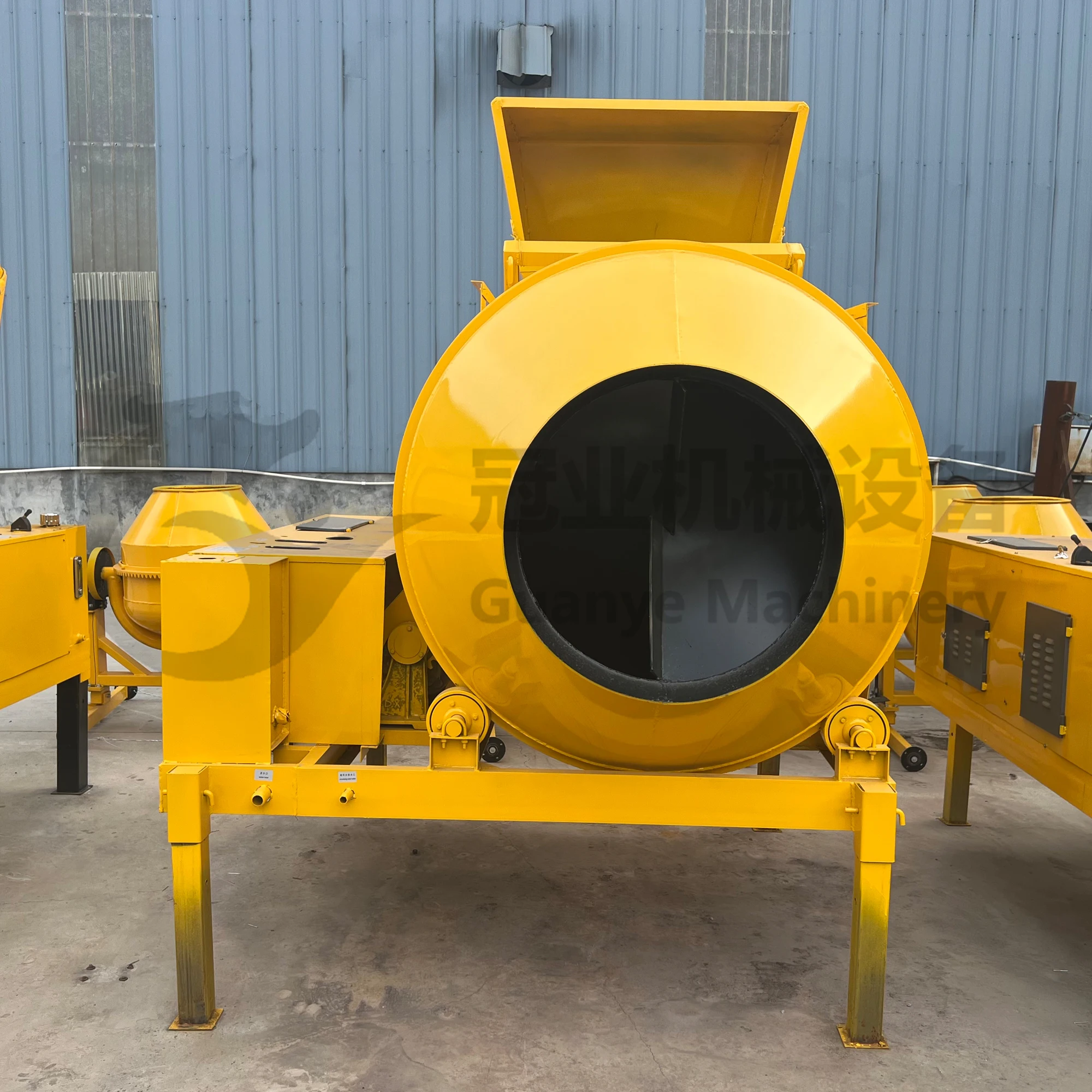 Custom Concrete Mixer Hydraulic Bucket Cement Concrete Mixer 500L ...