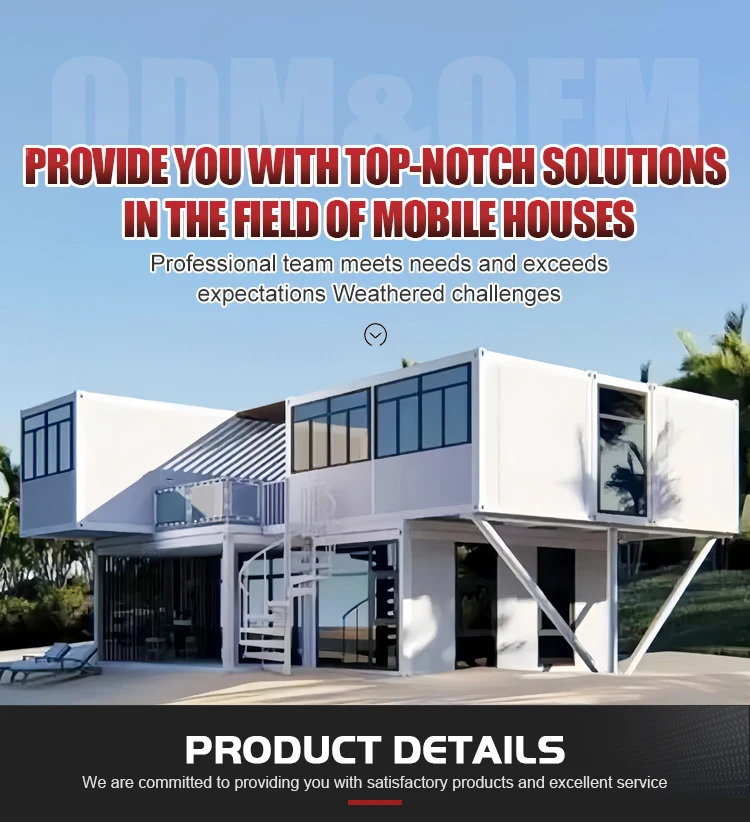 Jungle Style Prefab House - Custom 20FT & 40FT Containers